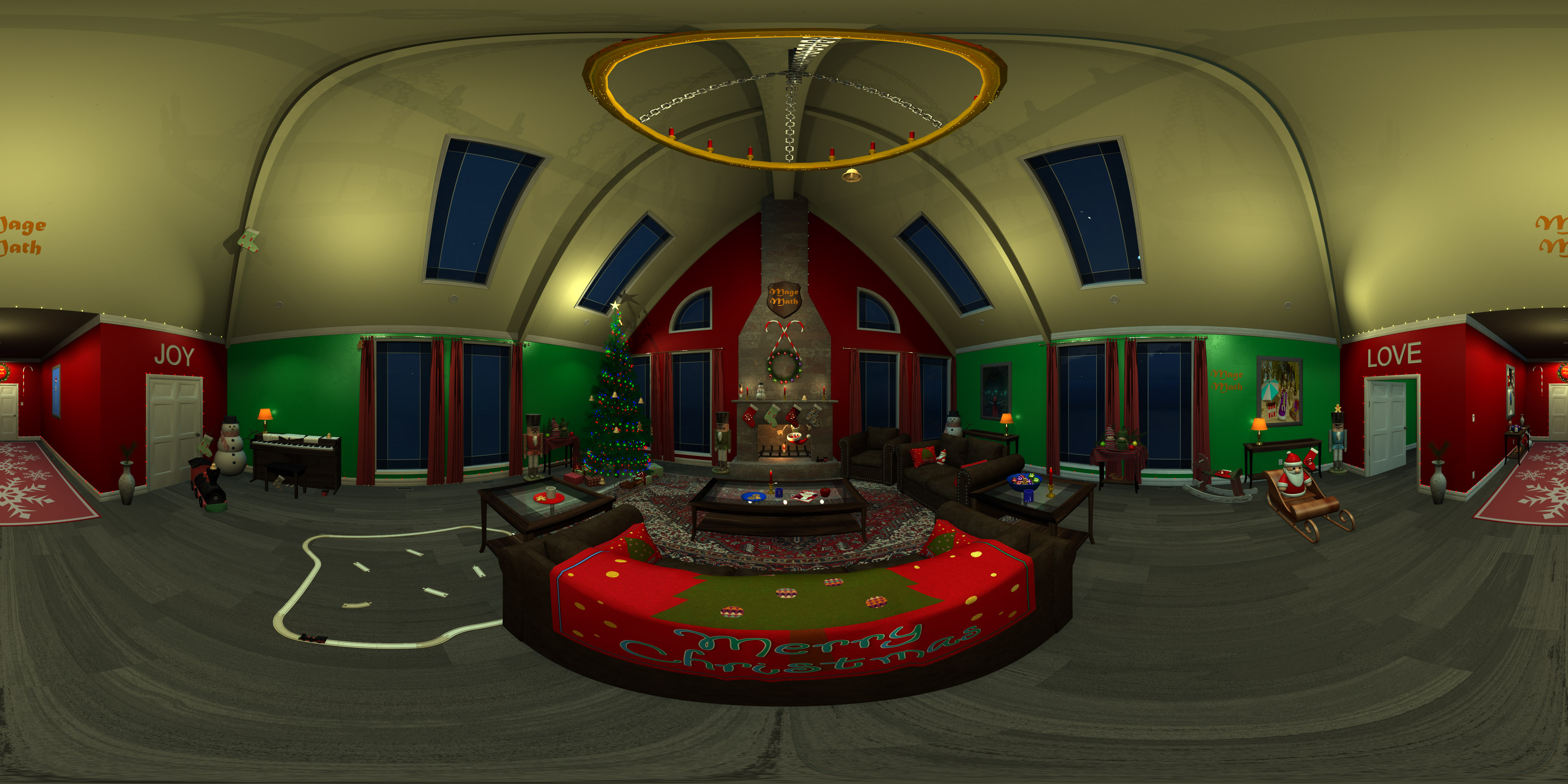 Free Holiday VR Activity for kids » Mage Math